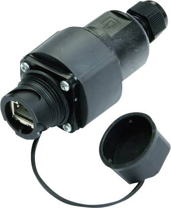 Telegärtner 1550152 RJ45 konektor RJ45 kućište sklopke crna