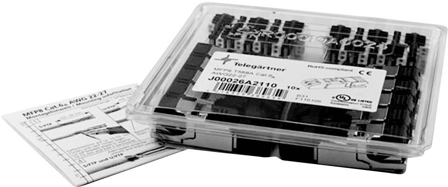Telegärtner 1550055 RJ45 konektor pravi muški konektor 8P8C pol. metalik