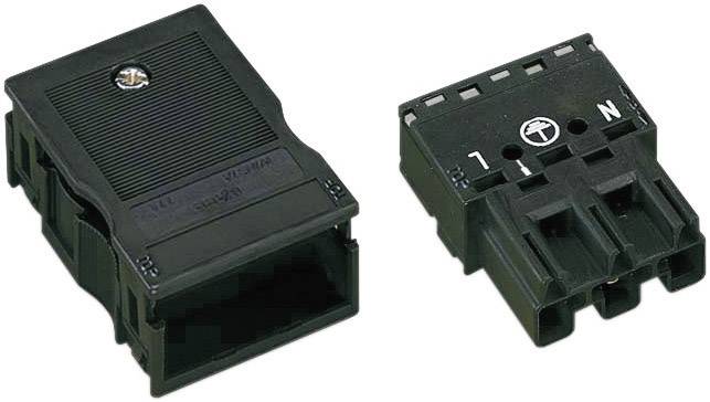 WAGO 770-113/K010-165 mrežni konektor 250 V 25 A crna