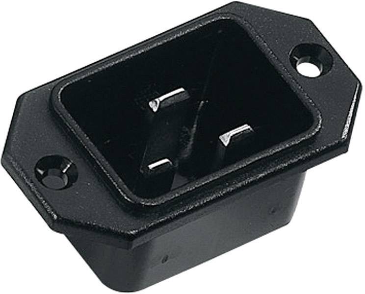 K & B ugradni IEC-utikač 42R081121 IEC konektor 250 V 16 A crna