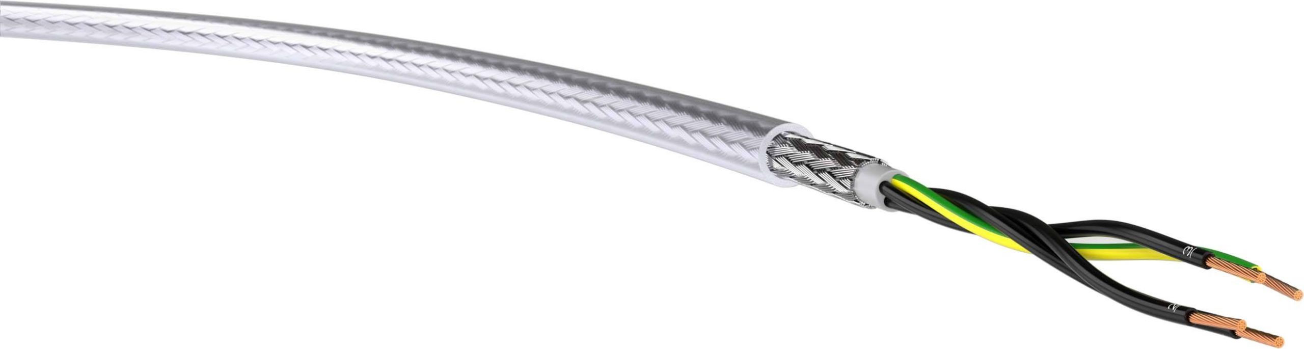 VER YSLYCY-JZ Ri.100 napojni kabl 4 x 0,75 mm² + 4 x 0,75 mm² 500 V 9,60 mm