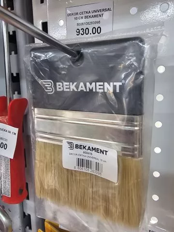 DEKOR ČETKA 10CM BEKAMENT