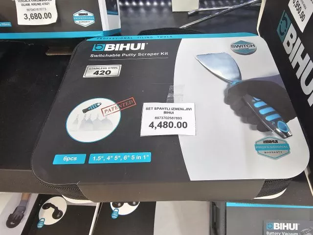 SET ŠPAHTLI (ZAMENLJIVI) BIHUI