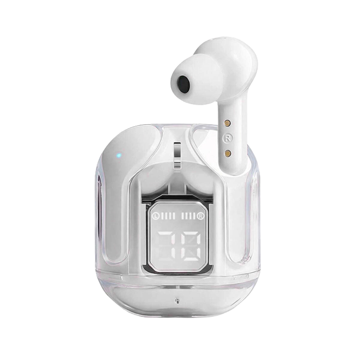 Bluetooth slusalice Airpods T-phox Ultrapods Max bele HQ