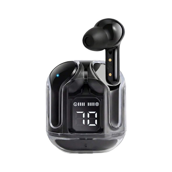 Bluetooth slusalice Airpods T-phox Ultrapods Max crne HQ