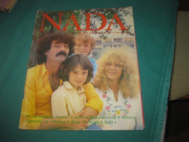 Nada br.142 (1981.) Nevenka i Miodrag-Ljuba Moljac Andr