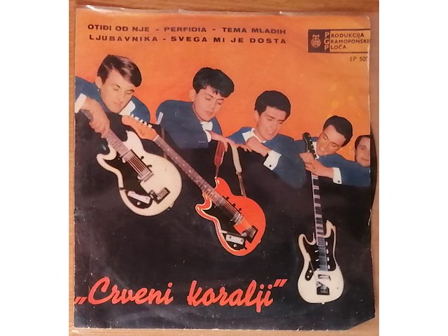 EP CRVENI KORALJI - Otiđi od nje (1965) 1.press, VG+/NM