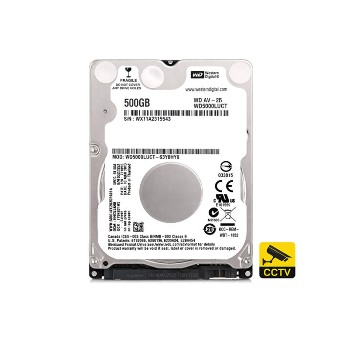 500GB Hard disk WD Green Power AV-25