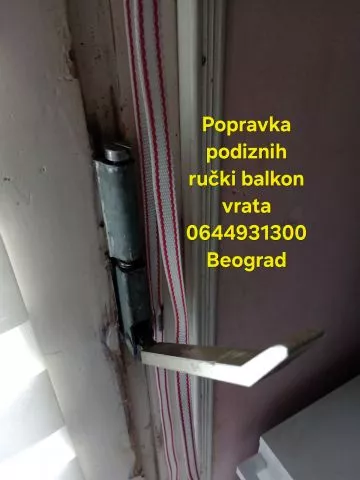POPRAVKA PODIZNIH MEHANIZAMA VRATA