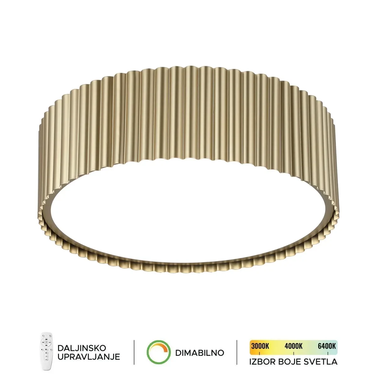 LED plafonska lampa F2095-⁠62P SG