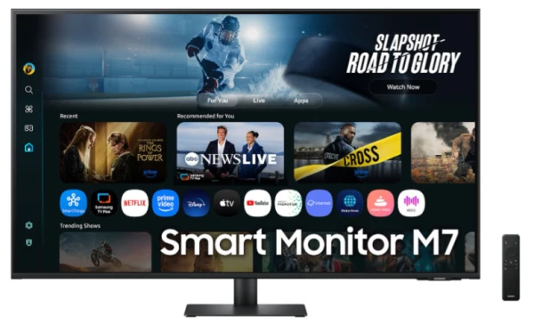 Monitor 43'' Samsung S43FM700UU VA 3840x2160/60Hz/4ms/2xHDMI/USB-C/USB/WiFi/zvucn
