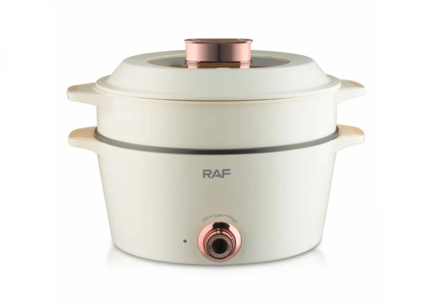RAF R.5403W ELEKTRIČNI LONAC KRČKO BELI 1300W 7L+5L
