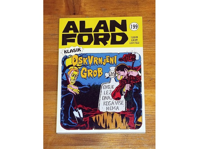 Alan Ford klasik 199 - Oskvrnjeni grob