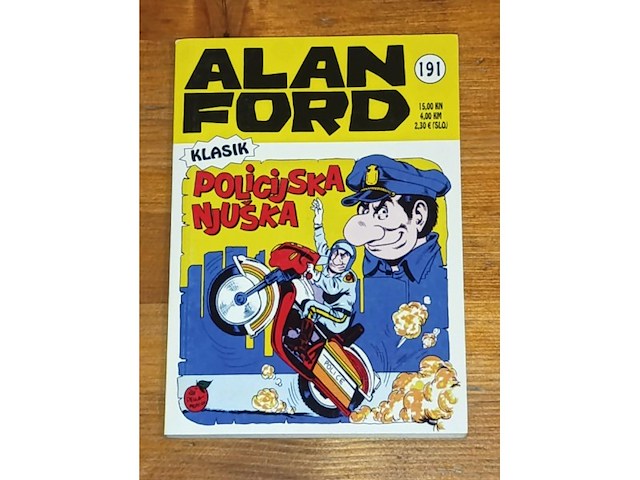 Alan Ford klasik 191 - Policijska njuška