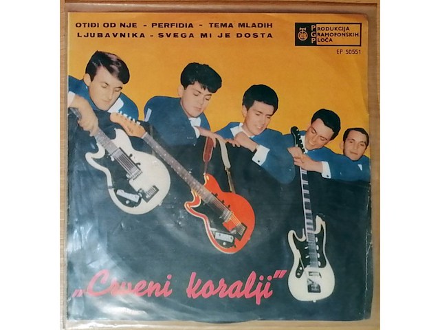 EP CRVENI KORALJI - Otiđi od nje (1966) 4.press, VG+/NM