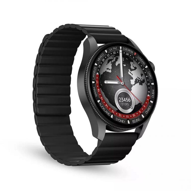 Smart watch KSIX BXSW33N Horizon, 1.43" Amoled, GPS,crni