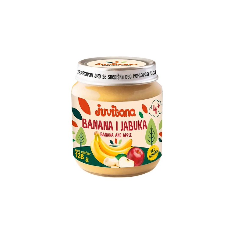 Juvitana Kašica Banana i Jabuka 128 g