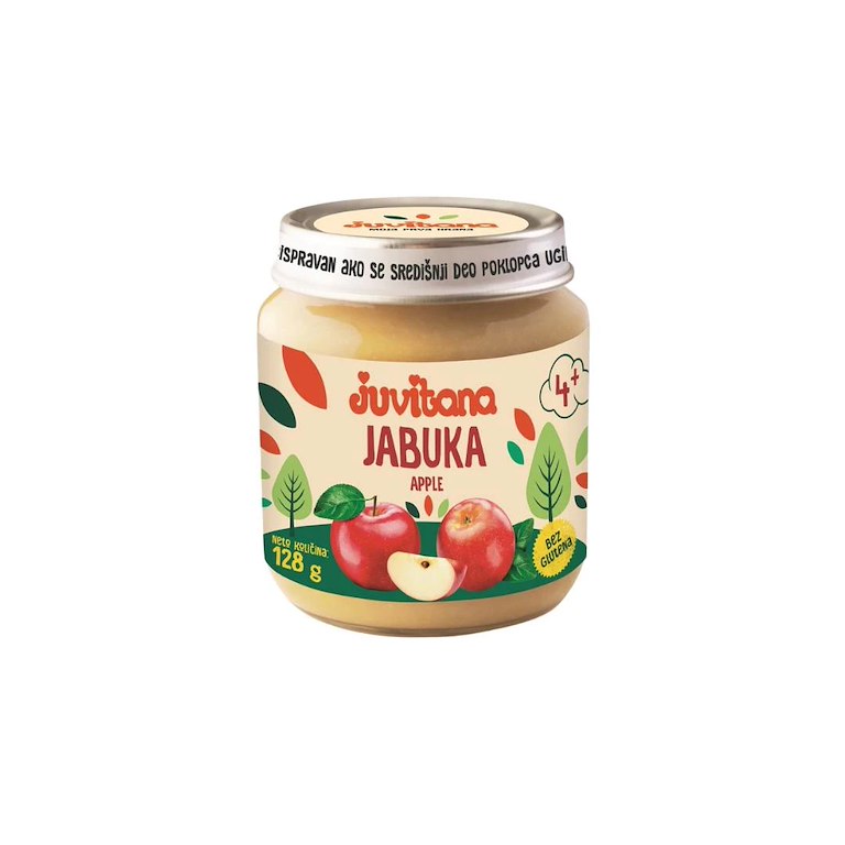 Juvitana Kašica Jabuka 128 g