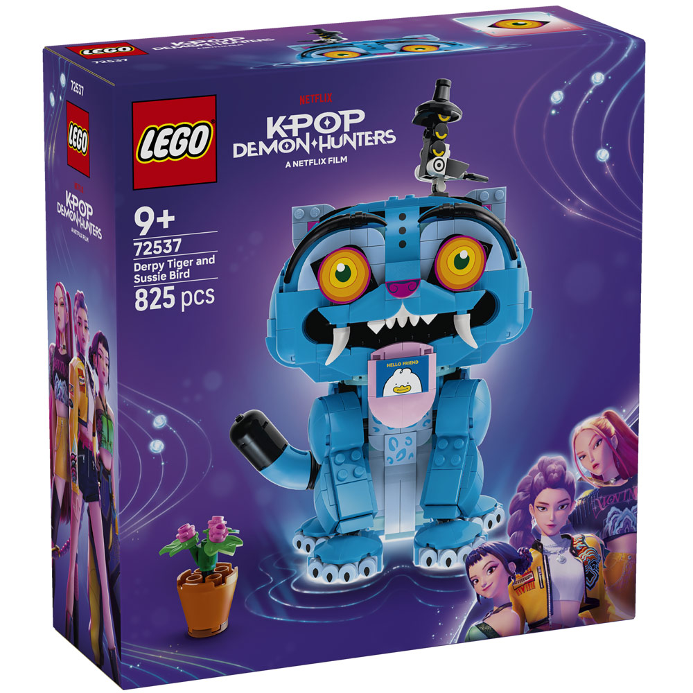 LEGO KPOP Demon Hunters Derpy tigar i ptica Susi