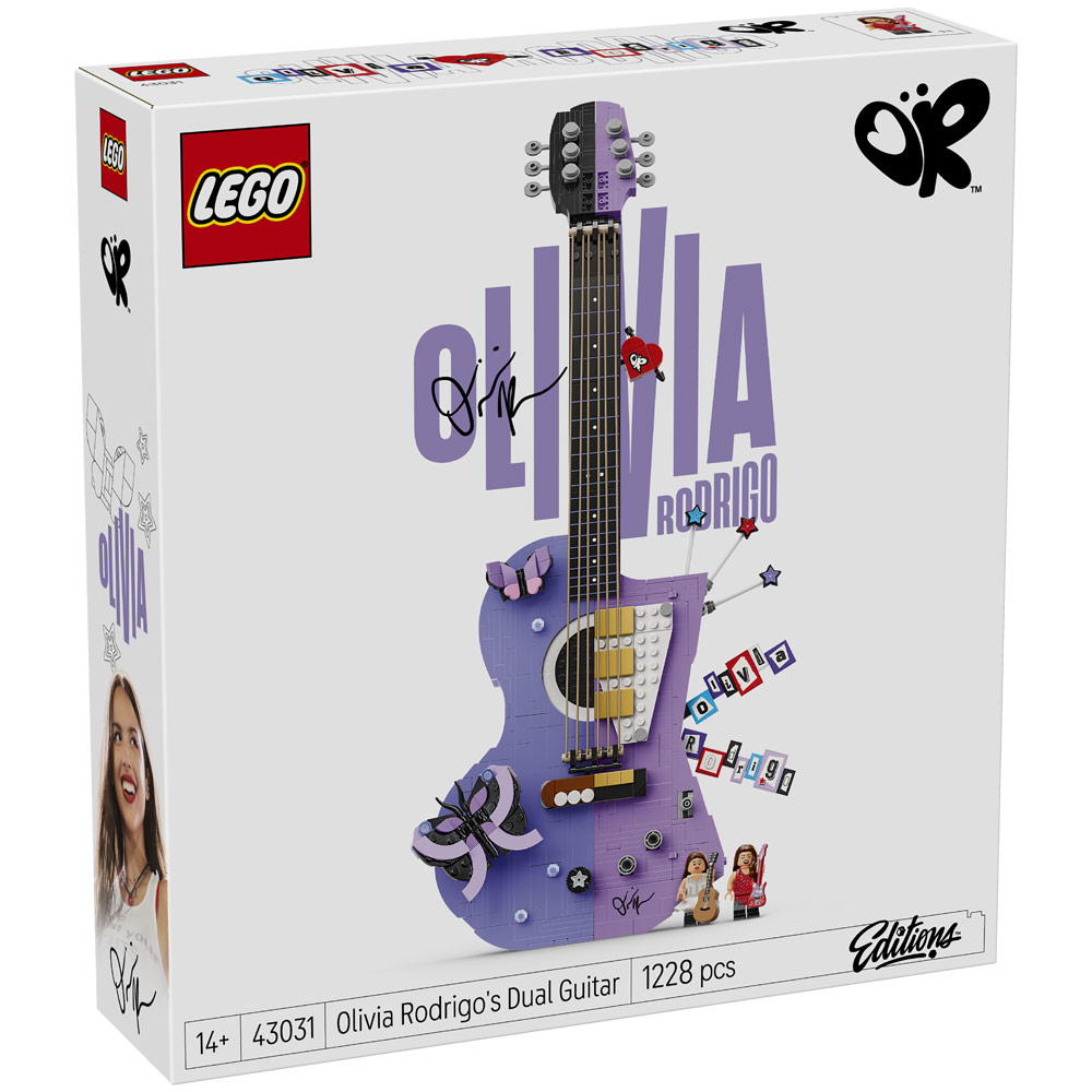 LEGO EDITIONS Olivija Rodrigo dual gitara