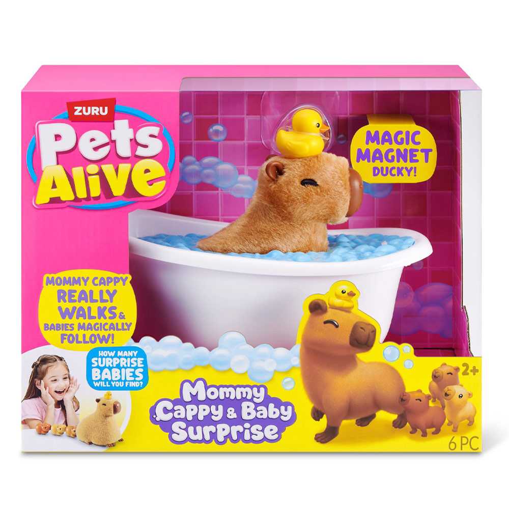 ZURU Pets Alive Mama kapibara i bebe