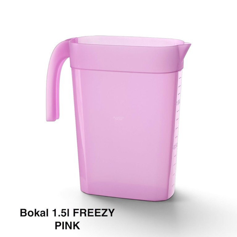 Bokal 1,5l Freezy pink