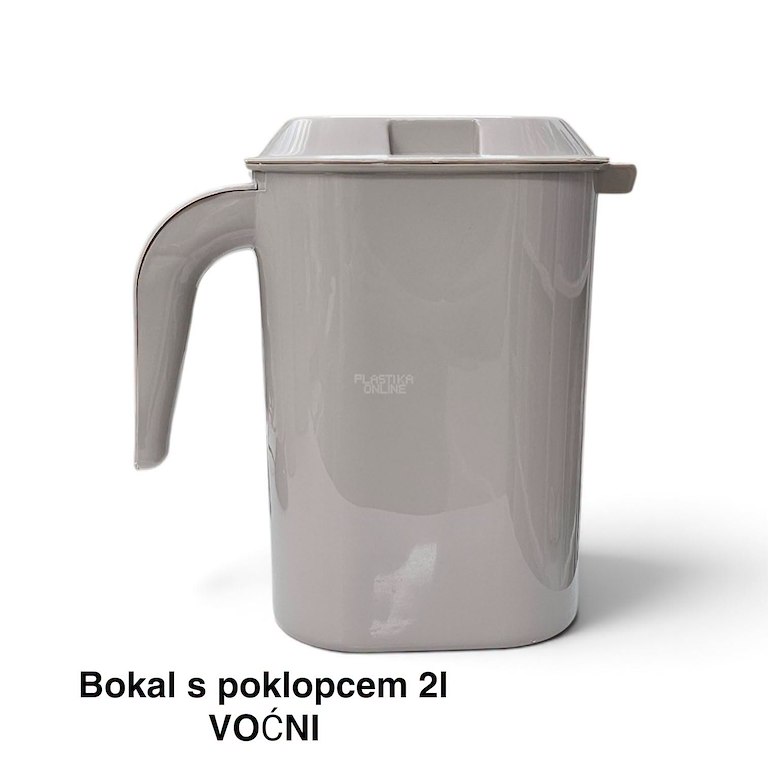 Bokal s poklopcem 2l Voćni moka
