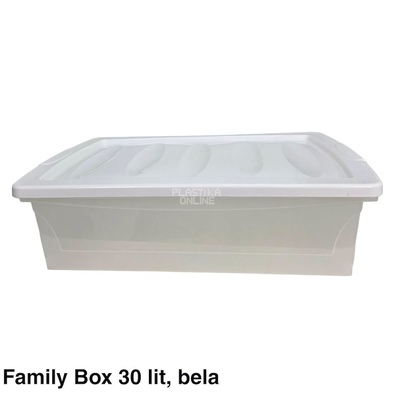 Kutija za odlaganje 30L – Family box 30l- BELA