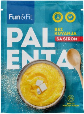 PALENTA INSTANT KUKURUZNA SA SIROM FUN&FIT 55G
