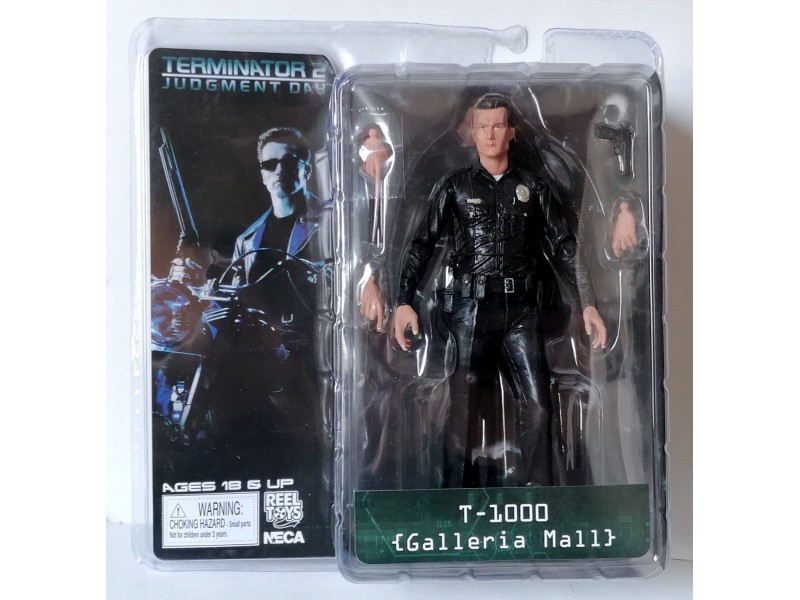 Terminator 2, T-1000 akciona figura 17 cm