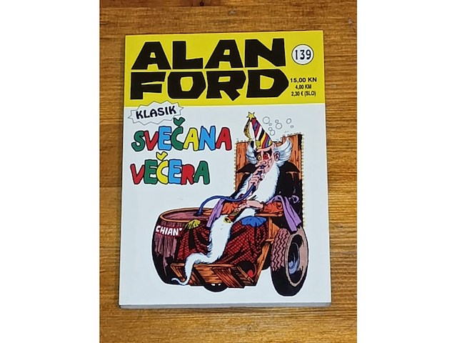 Alan Ford klasik 139 - Svečana večera