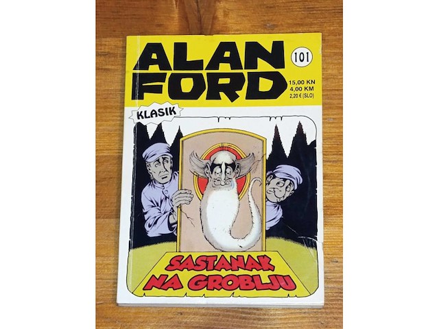 Alan Ford klasik 101 Sastanak na groblju