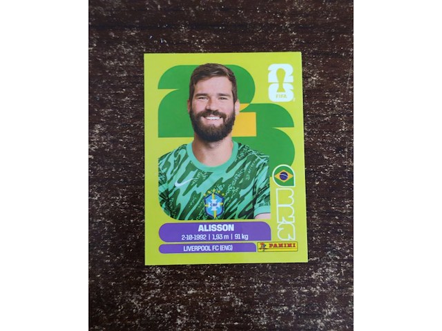 Panini FIFA 2026 Swiss edition BRA 02