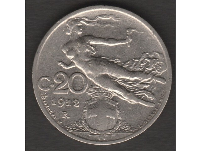 20 Centesimi - 1912 - Italy, Italija