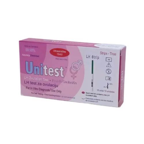 UNITEST LH ZA OVULACIJU, 10 TRAKA