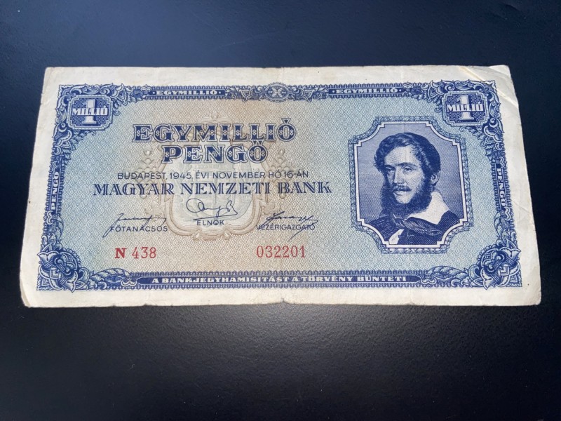 MADJARSKA MILION PENGO.1945.