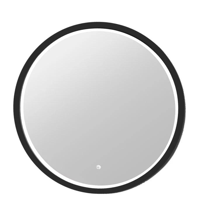 Ogledalo COPEN fi800 sa alu ramom 56.5mm LED matt black
