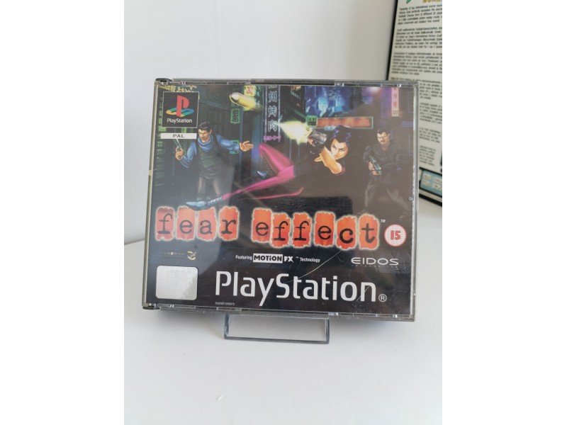 PS1 Fear Effect PAL