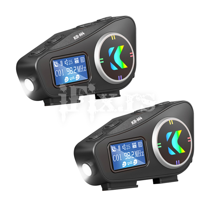 Bluetooth combo headset za kacigu (slusalica) Karler Bass KR-M4