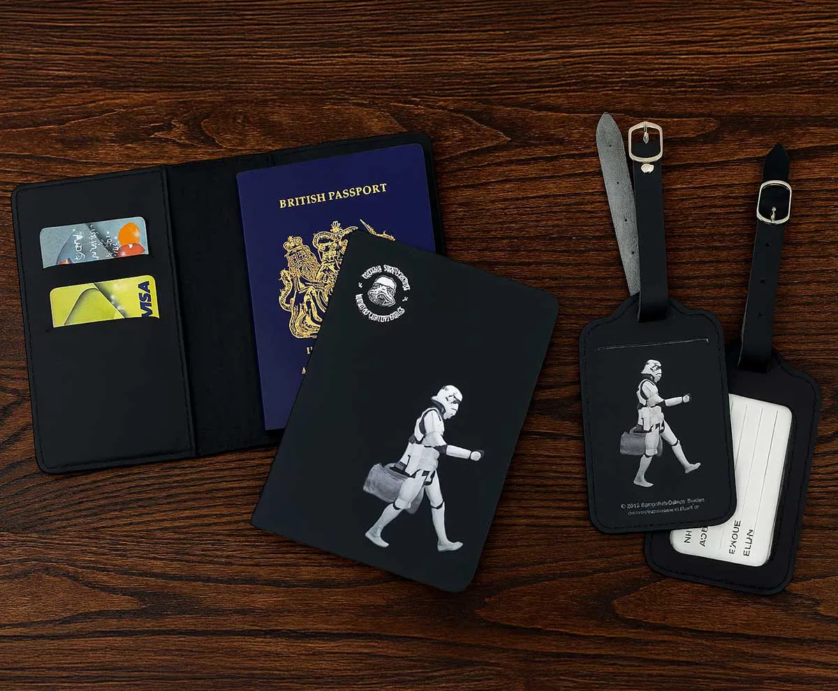 Set futrola za pasoš i tag za kofer STORMTROOPER