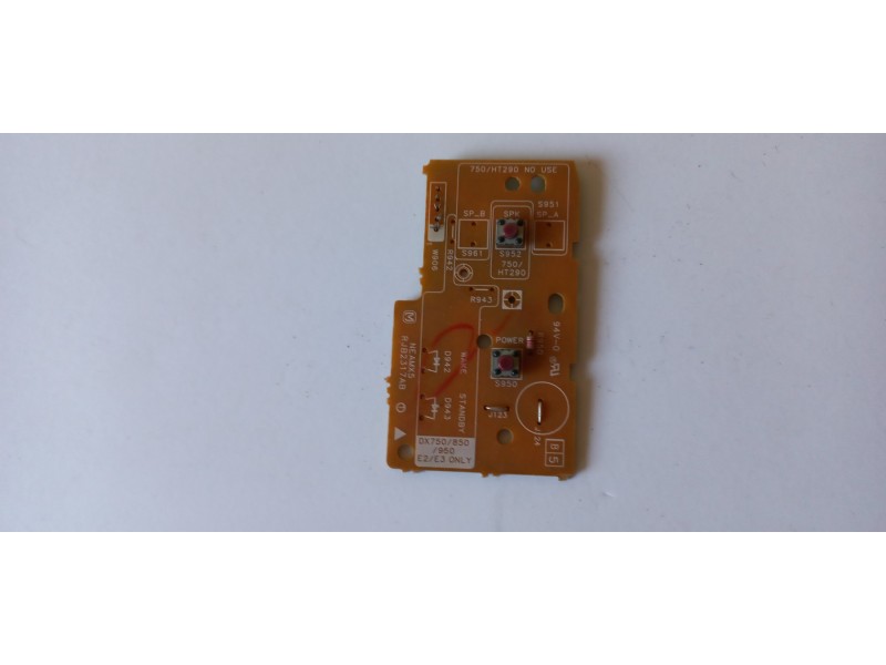 Technics DX750, 850, 950 POWER, SPEAKER tasteri modul