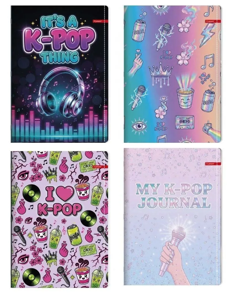 SVESKA A5 KARO 52L K - POP