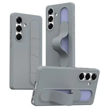 SAMSUNG GALAXY S25 FE SMART HYBRID CASE WITH STANDING GRIP - DARK GREY