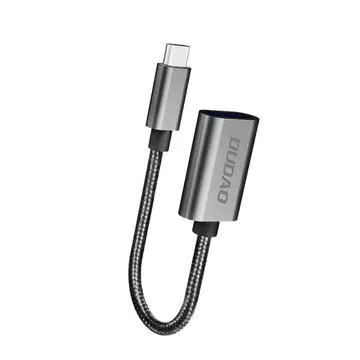 DUDAO L15T USB-C TO USB-A OTG ADAPTER - GREY