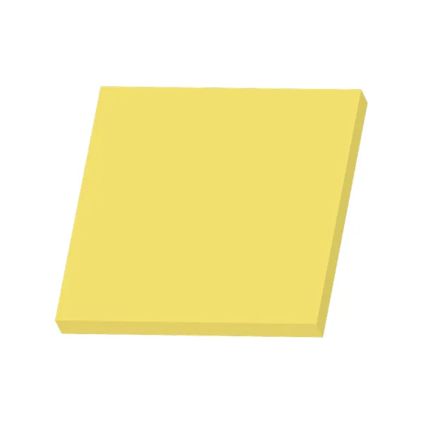 Mark IT Samolepljivi listići 75x75mm žuti