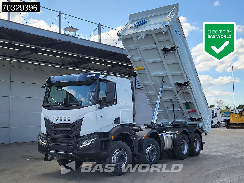 Novi IVECO X-Way 500 8X4 NEW! 13m3 KH Dreiseitenkipper Full Steel Big Axle kiper