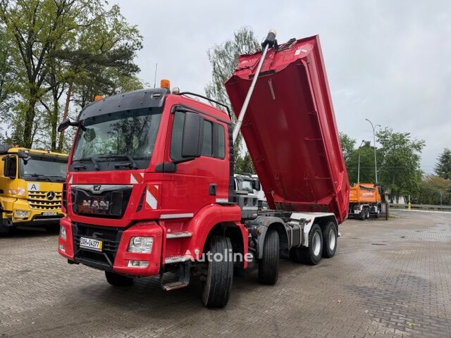 MAN TGS 35.460 8x4 kipper mulda Schwarzmuller 2016 kiper