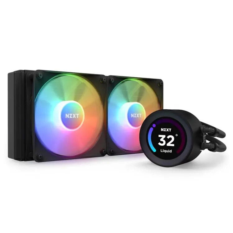 NZXT Kraken Elite 240 RGB RL-KR24E-B1 Black Vodeno hlađenje