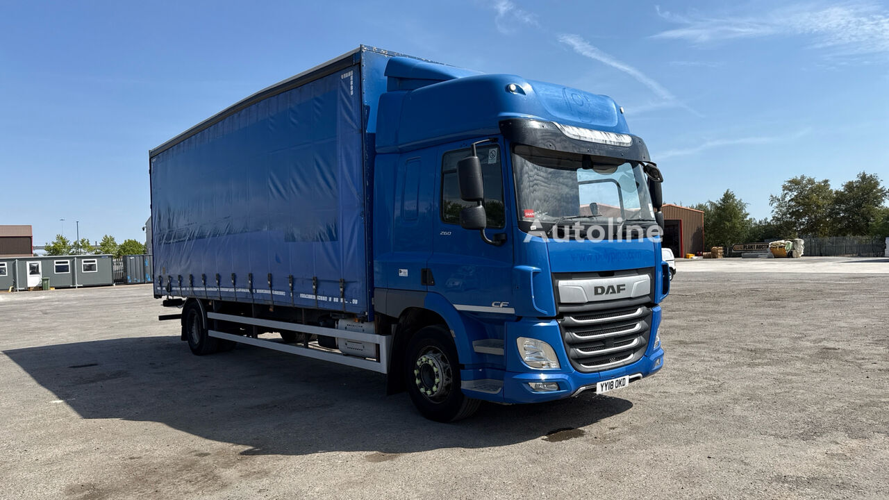Prodaje se DAF CF 260 kamion sa kliznom ceradom na aukciji