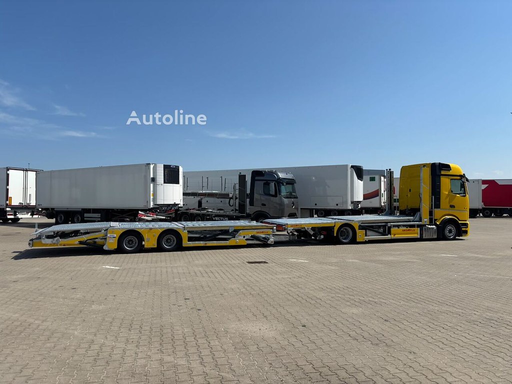 Novi Mercedes-Benz Actros 1845 autotransporter + prikolica autotransportera